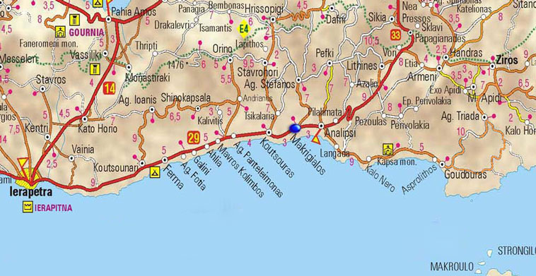 Makrigialos | Municipalité de Ierapetra | La région de Lassithi | Sud ...